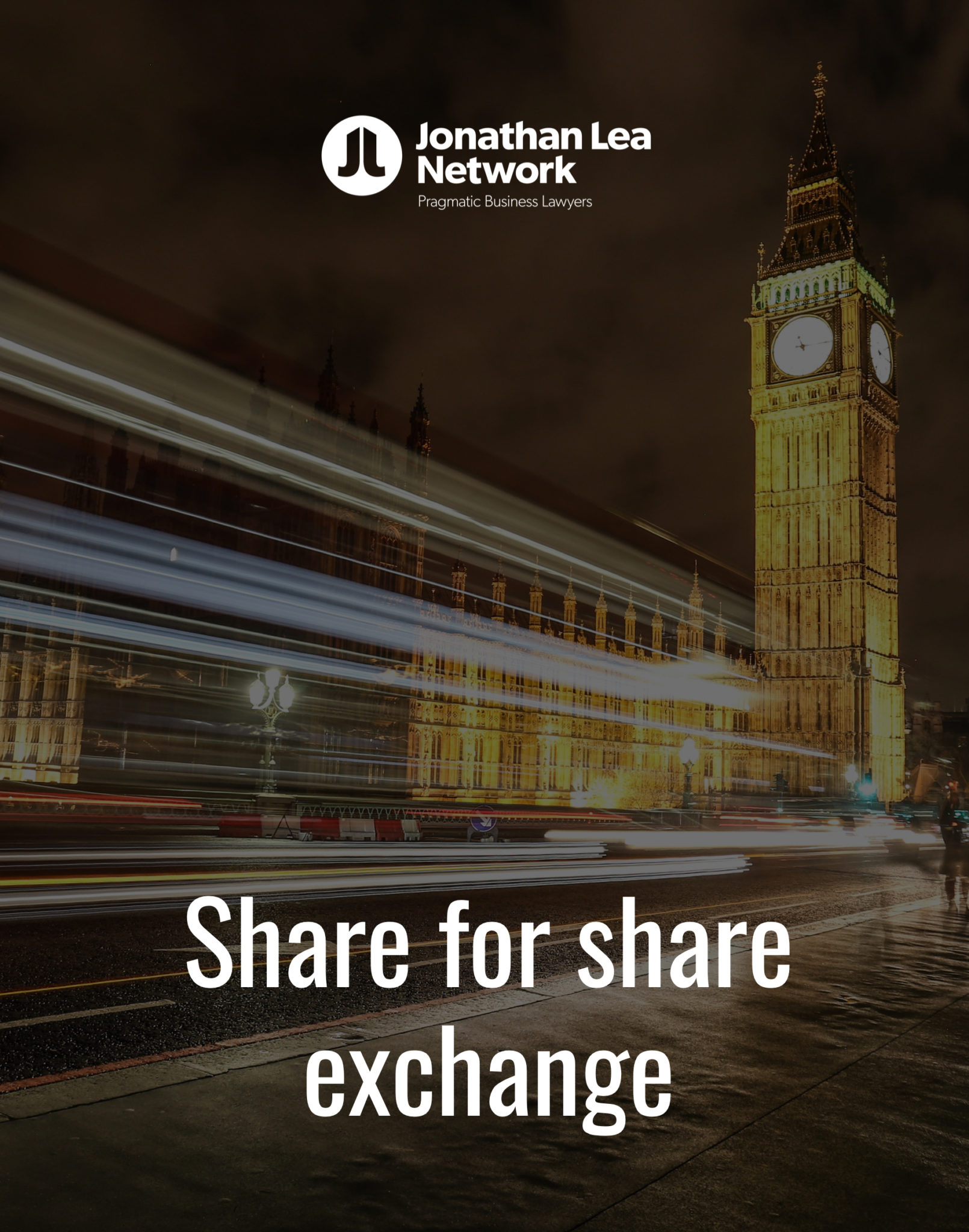 Share for share exchange clearance letter - Jonathan Lea Network