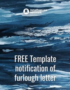 Free template notification of furlough letter - Jonathan Lea Network
