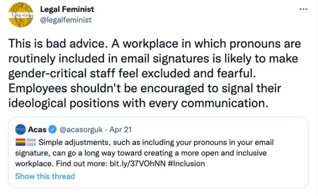 Do Employees Have To Use Gender Pronouns In Email Signatures?