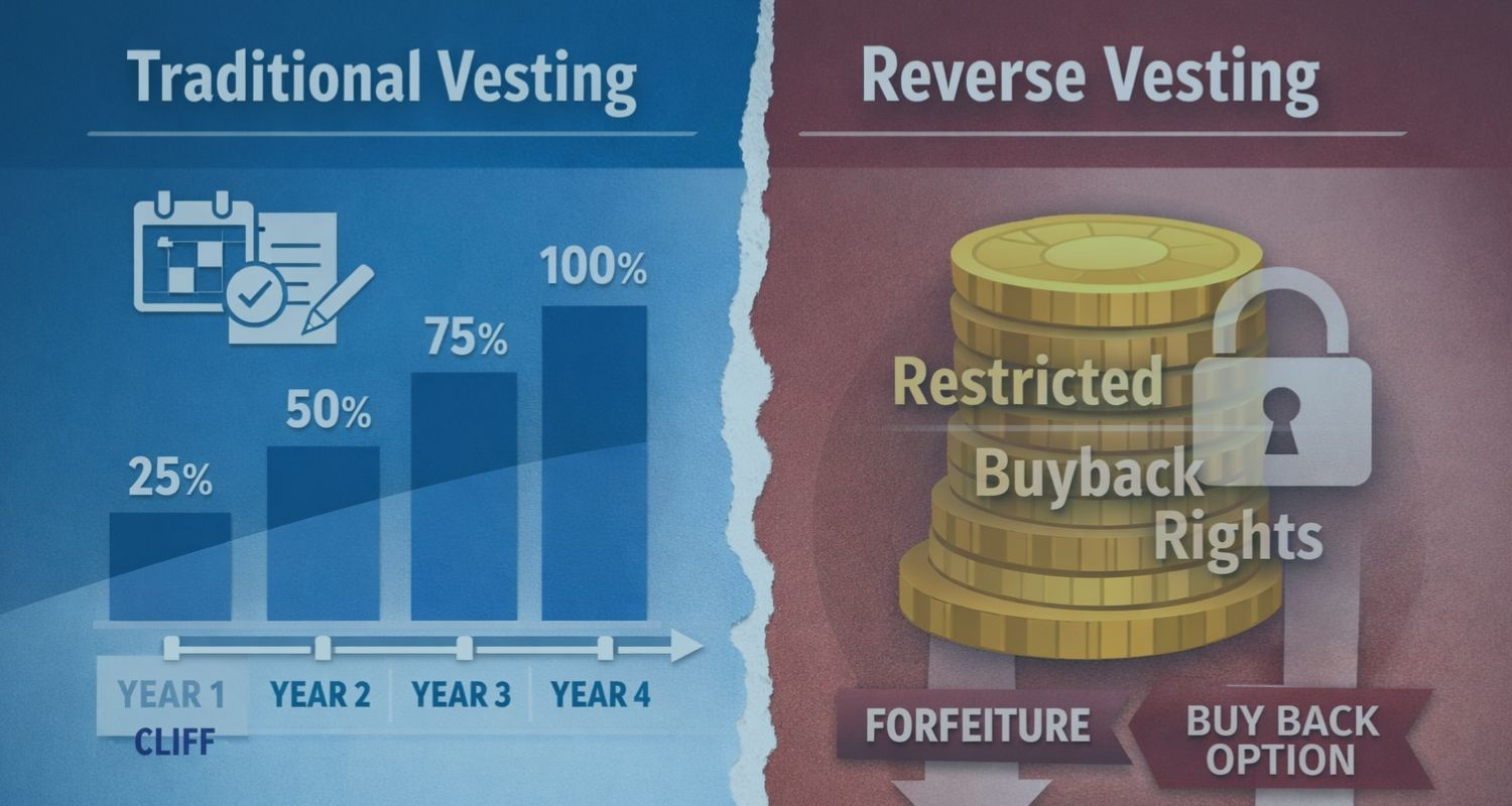 Step by Step Vesting and Reverse Vesting for UK Founders